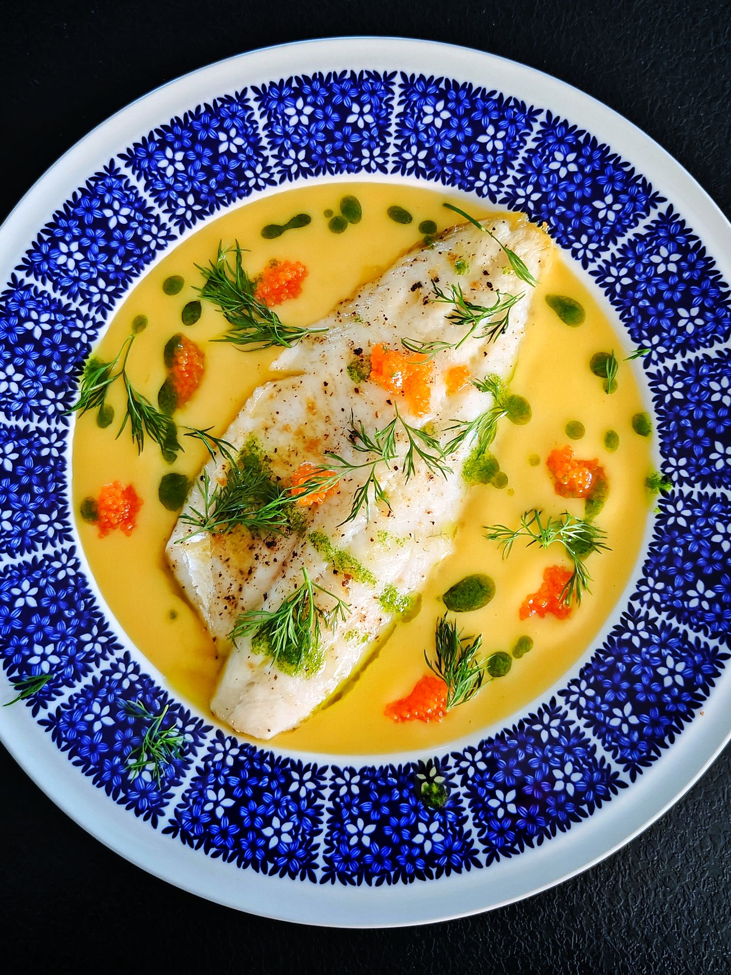 Kuha ja merileväkaviaari beurre blanc -kastike – Aromipaja